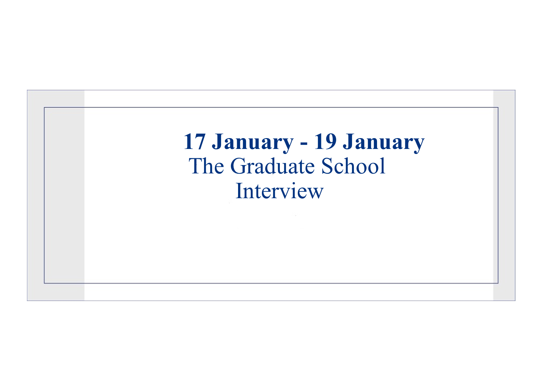 Graduate School | TED University